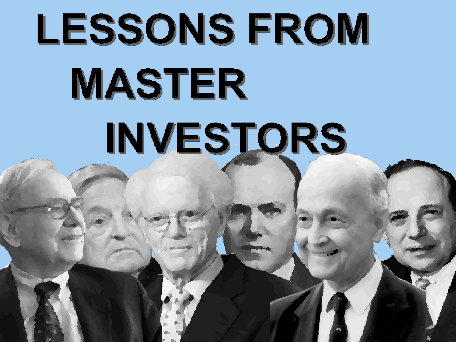 How to invest money in the stock market - what the masters say - Bad ...
